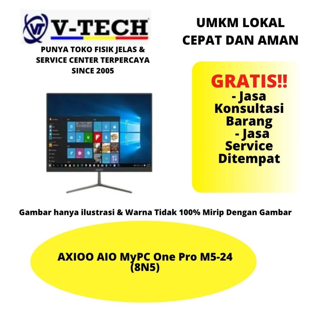 AXIOO AIO MyPC One Pro M5-24 (8N5)