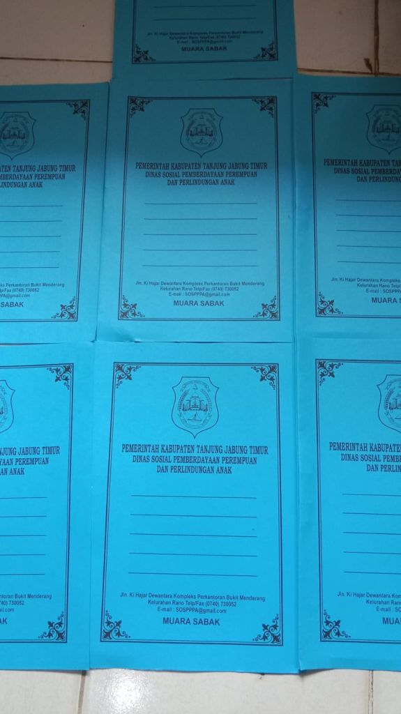 Jasa Percetakan MAP BIASA DAN MEREK INSTANSI