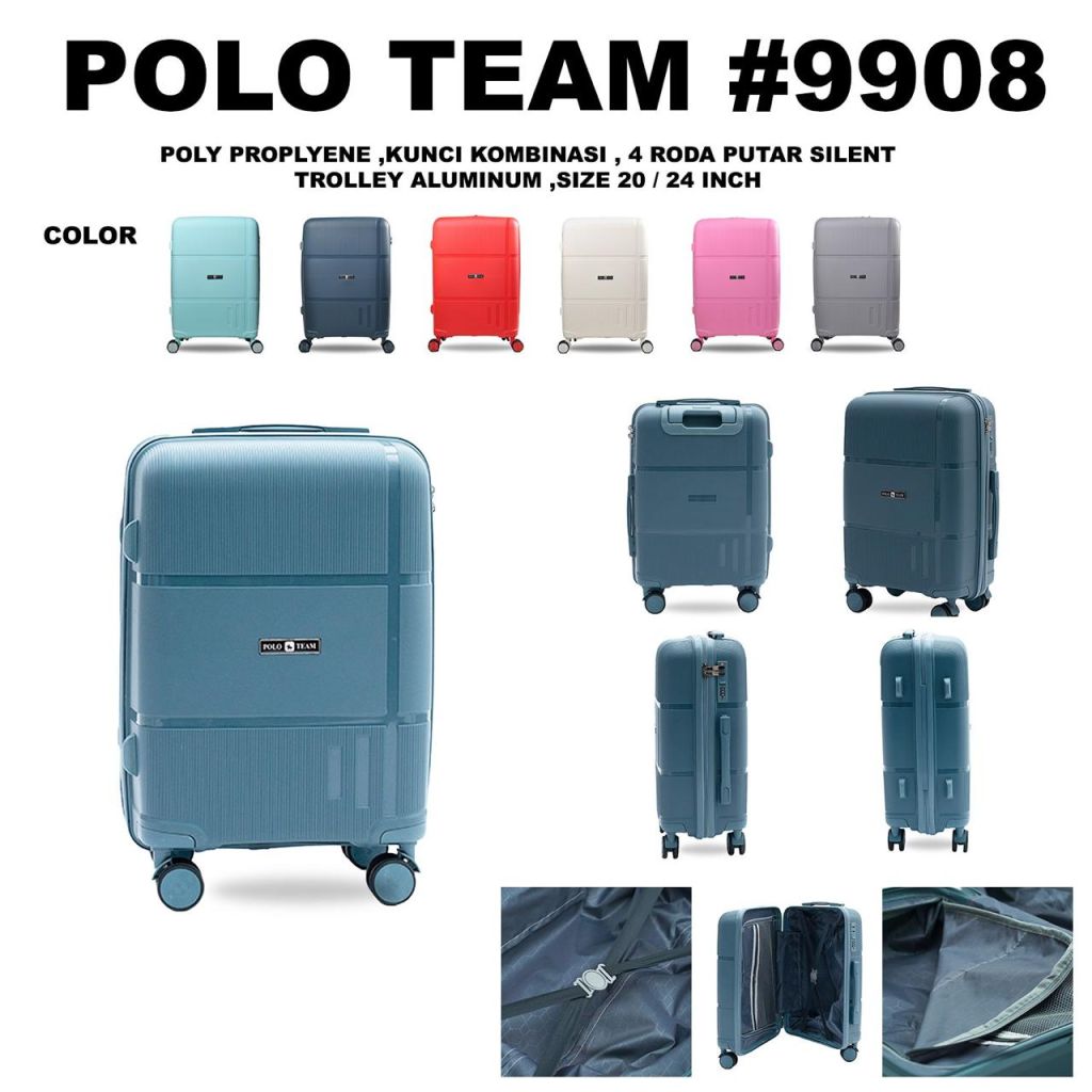 KOPER POLO TEAM HARD CASE 24" 9908/9909