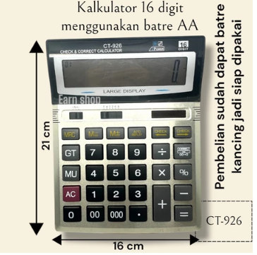 Kalkulator 16 Digit