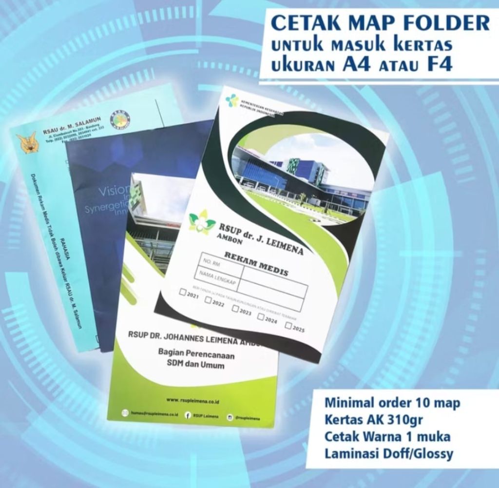Cetak Map / Map biasa di cetak